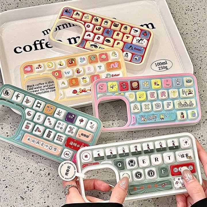 Cute SpongeBob's Keyboard Phone Case – Happyaza